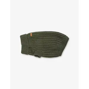 Barbour Saltburn Brand-patch Knitted Dog Jumper