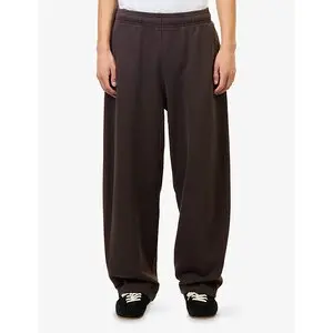 Jacquemus Le Jogging Montaigne Cotton Jogging Bottoms - Dark Brown 1