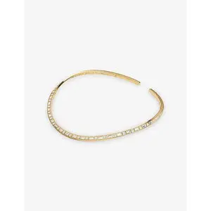 APM MONACO Les Reflets Alloy And Cubic Zirconia Choker Necklace