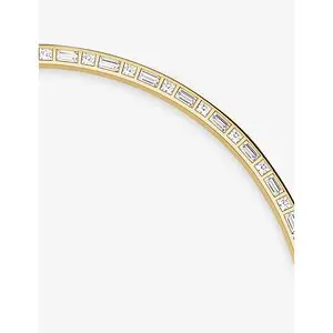 APM MONACO Les Reflets Alloy And Cubic Zirconia Choker Necklace