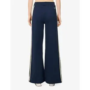 SISTERS & SEEKERS Seekola Side Stripe Cotton-stretch Trousers