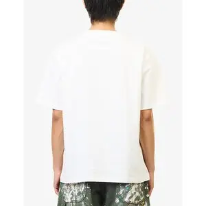 HERESY Brand-print Cotton T-shirt