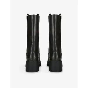 MIISTA Inaya Brushed-effect Leather Boots