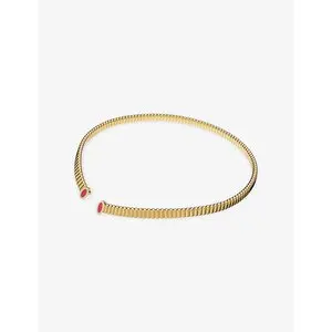 APM MONACO Les Calanques Statement Alloy And Cubic Zirconia Choker Necklace