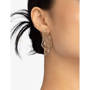APM MONACO Labyrinthe Alloy And Cubic Zirconia Drop Earrings