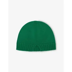 Bottega Veneta Brand-embroidered Wool Beanie
