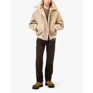 ALEXANDER DIGENOVA Helicopter Wool-trim Cotton Jacket