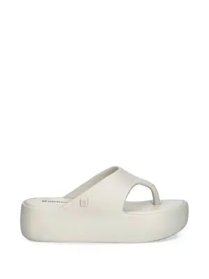 Melissa Free Platform Thong Sandals - Neutrals