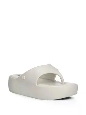 Melissa Free Platform Thong Sandals - Neutrals