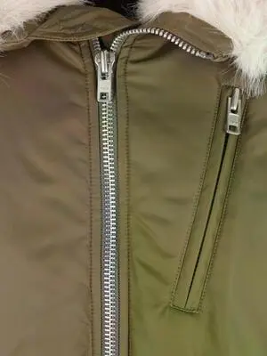 Simone Rocha Faux-fur Trim Bomber Jacket