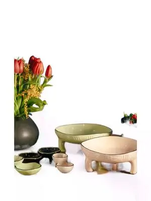 POMAX Meet The Kutis Dual-level Tapas Bowl