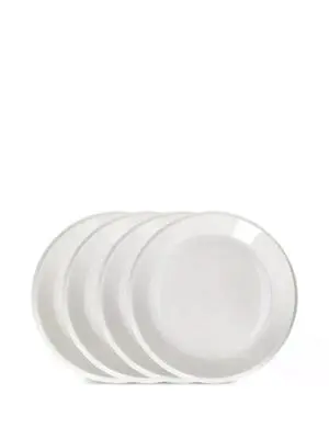 POMAX Kojin Porcelain Dessert Plates - Neutrals