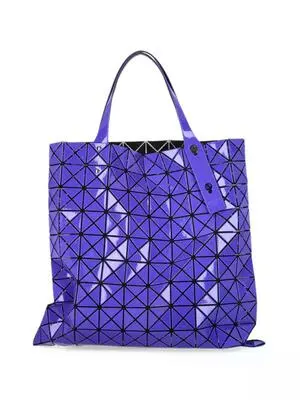 Issey Miyake Prism Gloss Geometric-panel Tote Bag - Blue