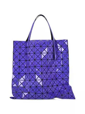 Issey Miyake Prism Gloss Geometric-panel Tote Bag - Blue