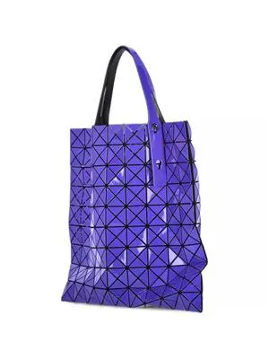 Issey Miyake Prism Gloss Geometric-panel Tote Bag - Blue