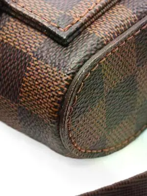 LOUIS VUITTON 2010 Geronimos Damier Ebene Belt Bag
