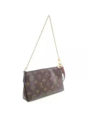 LOUIS VUITTON 2016 Pallas Two-way Clutch Bag - Brown
