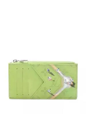 LOUIS VUITTON 2021 Baseball Monogram Card Holder - Green