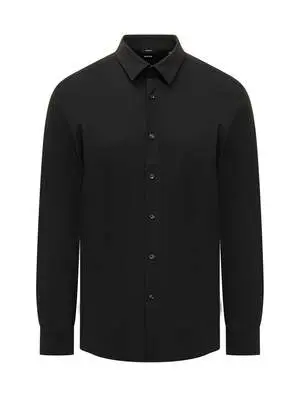 BOSS Stylish Shirt With Contemporary Collar And Button Closure