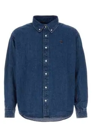 Carhartt Work In Progress Denim L/s Lucas Shirt - Blue