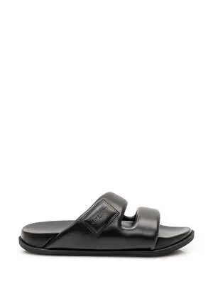 Givenchy Puffy Lamb Leather Sandals - Black