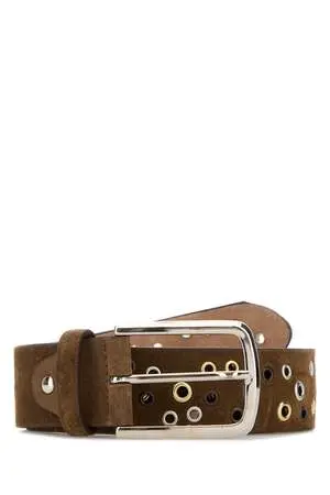 Gimaguas Mud Suede Rufus Mini Belt - Brown