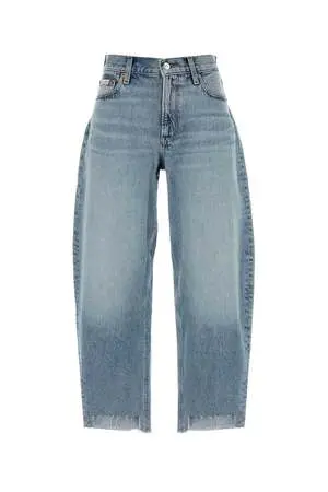 Calvin Klein Denim Wide-leg Jeans - Light Blue