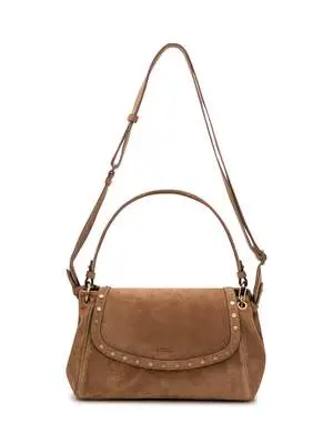 Isabel Marant Étoile Chany M-gd Leather Shoulder Handbag - Cognac