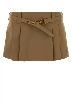 Miu Miu Cotton Mini Skirt