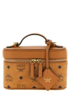 Mcm Aren Vanity Case' Handbag - Brown