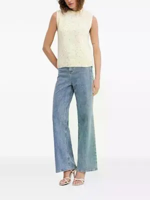 SILVIAN HEACH Speckled Sleeveless Sweater