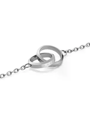 DANIEL WELLINGTON Elan Interlocking Rings Chain Bracelet