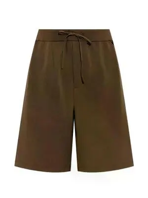 Nike Drawstring-waist Track Shorts - Brown