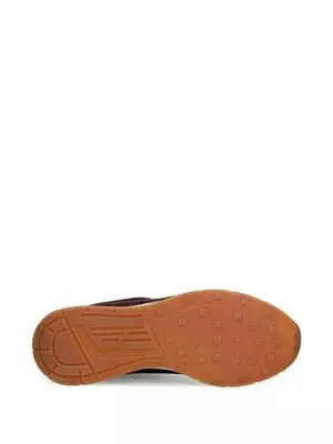 BALDININI Suede Logo-plaque Sneakers