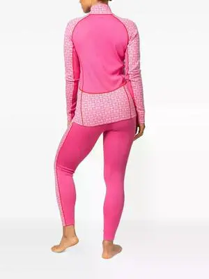 Kari Traa Rose Light Patterned High-waisted Base Layer Leggings