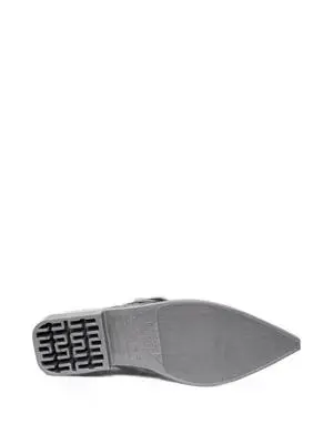 Melissa Ladylike Buckle-fastening Pointed-toe Ballet Flats