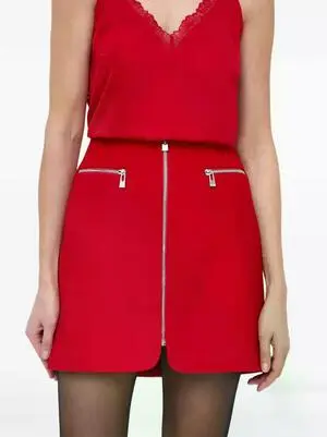 MORGAN Zip-detail Short Skirt