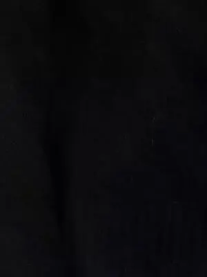 ALLUDE Roll-neck Ribbed-trim Sweater - Black