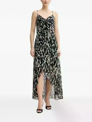 MORGAN Cowl-neck Midi Dress