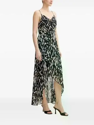 MORGAN Cowl-neck Midi Dress