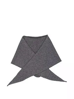 LISA YANG Florianne Cashmere Triangle Scarf - Grey