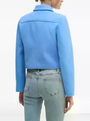 MORGAN Zip-up Flap-pocket Jacket
