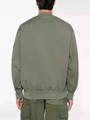 Comme Des Garçons V-neck Bomber Jacket