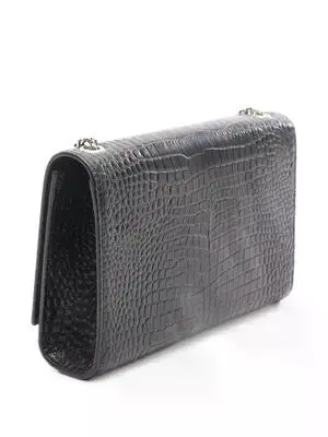 Saint Laurent 2010 Kate Croc-embossed Shoulder Bag