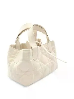 Dior 2010s Small Toujours 2jours Handbag - White