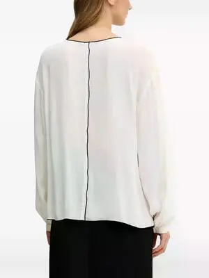 Sisley V-neck Blouse