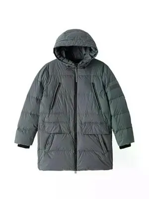 Marc O'polo Hooded Padded Coat - Grey
