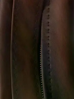 Prada Nappa Leather Shoulder Bag - Brown