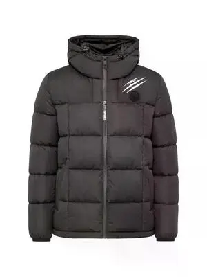 PLEIN SPORT Thunder Hooded Puffer Jacket