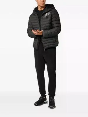 PLEIN SPORT Thunder Hooded Puffer Jacket